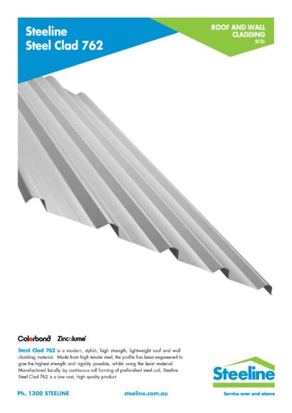 Steel - Clad 762 - Steeline Australia - All your steel solutions under ...